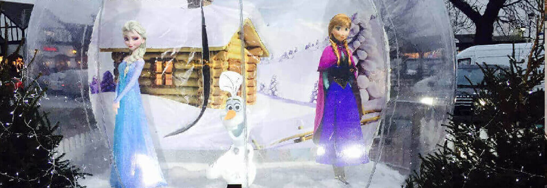 Giant Snow Globe Booth Hire - Super Sized Booth