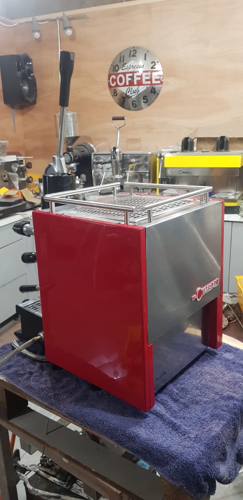 Vintage Espresso Machine Hire - Crazy & Co.