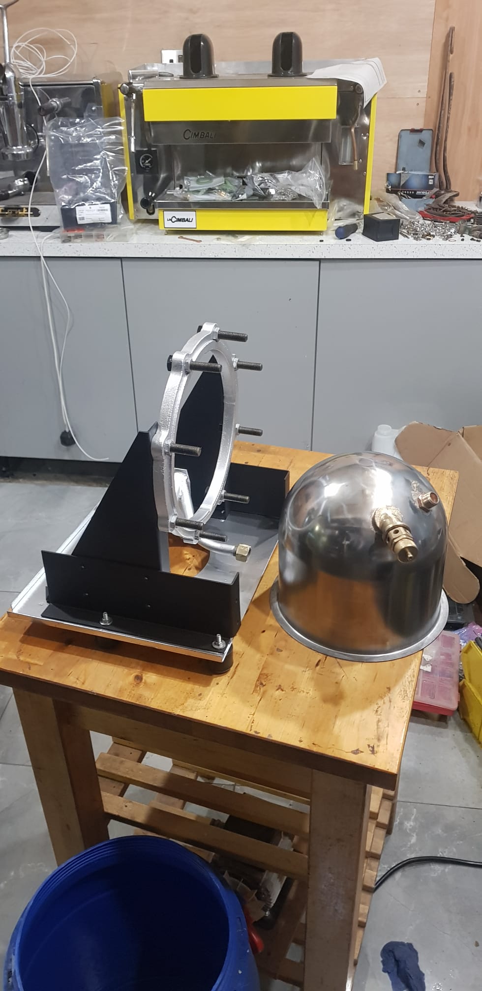 Vintage Espresso Machine Hire - Crazy & Co.