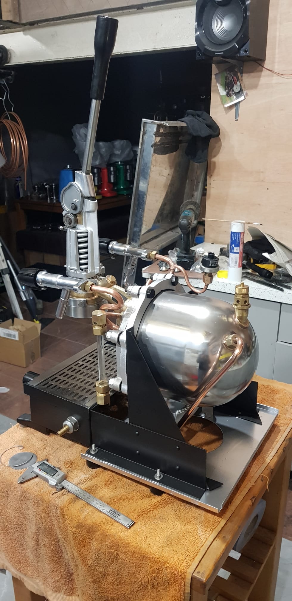Vintage Espresso Machine Hire - Crazy & Co.