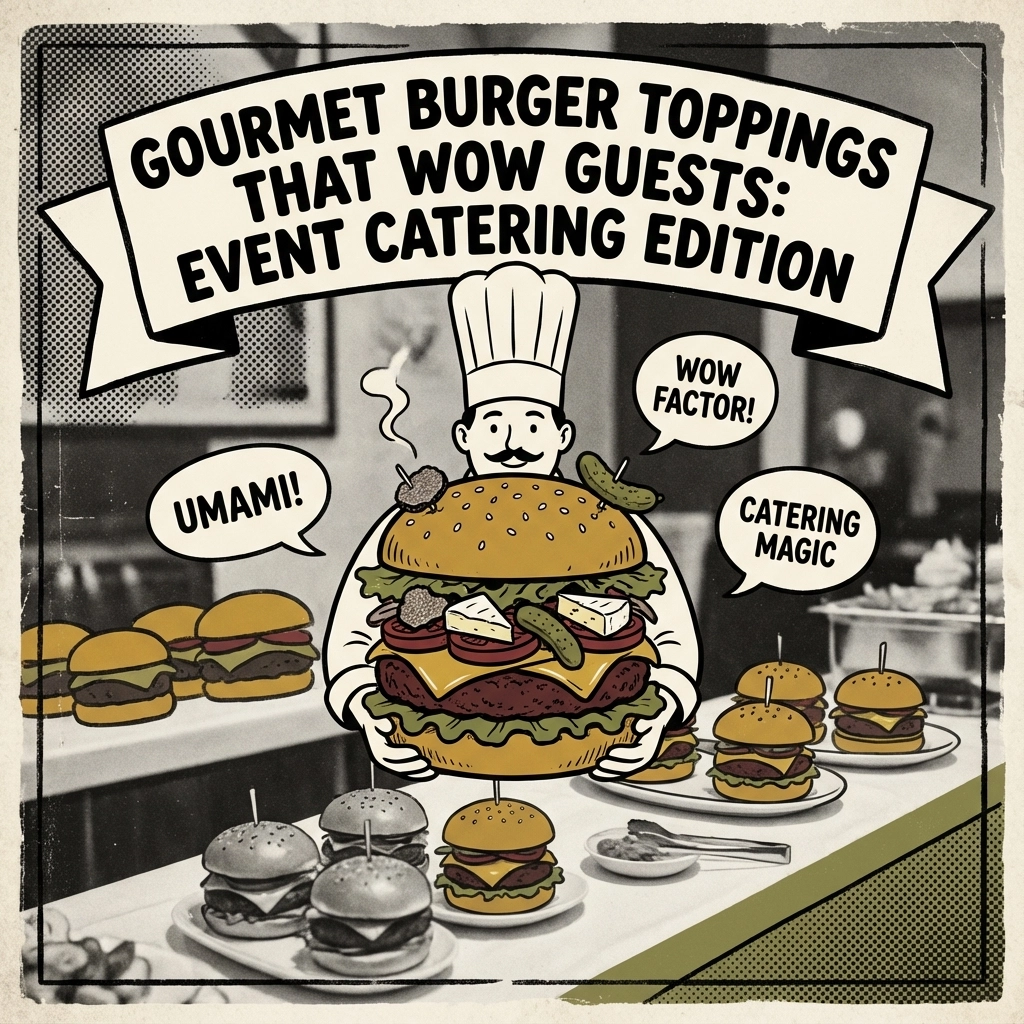 Gourmet Burger Toppings That Impress Every Guest - Crazy & Co.