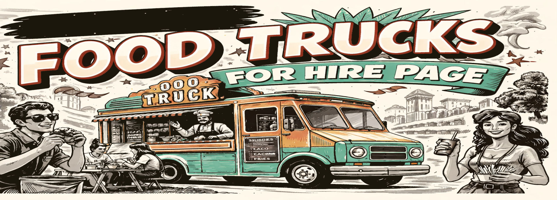 Stunning Street Food Truck Hire